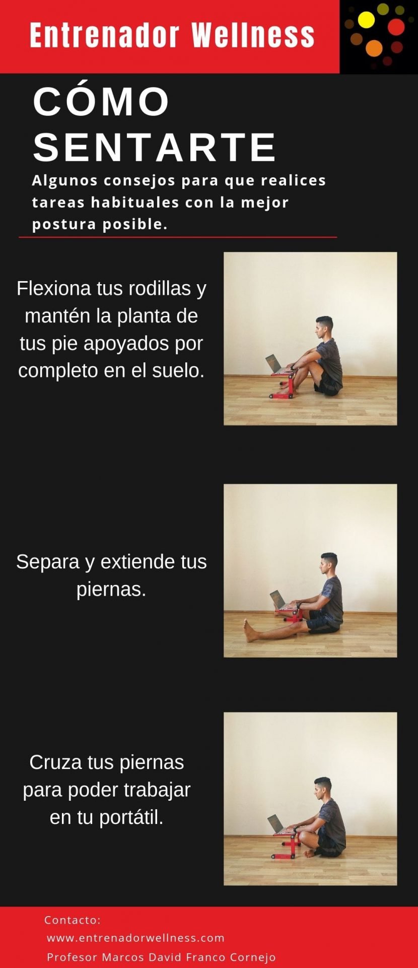 🪑 Como sentarse de forma correcta | Alternativas e ideas